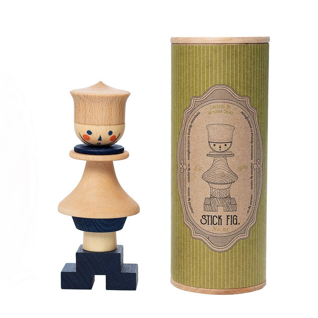 Stacking Toy Stick Fig. No.05 – Folk Interiors