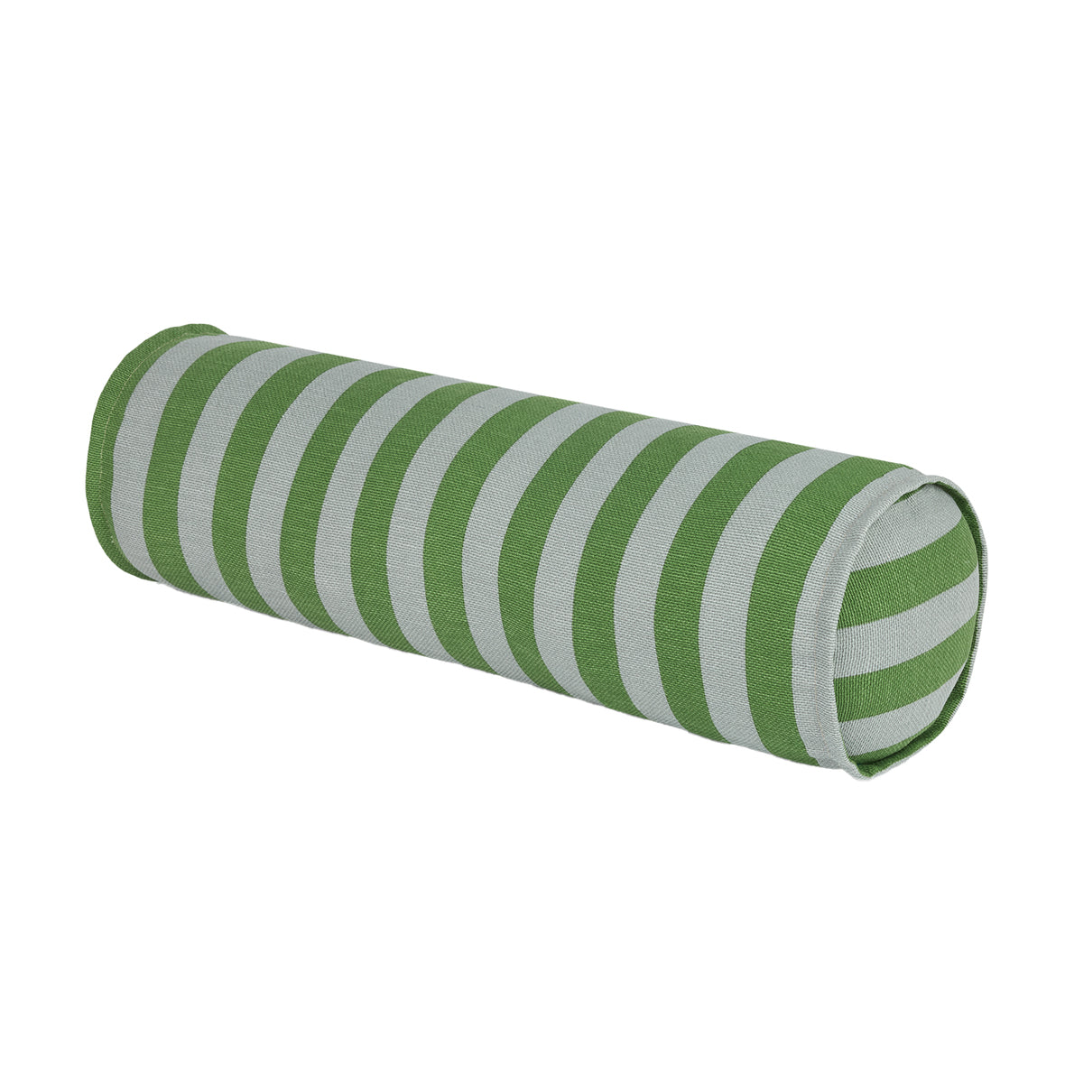 Nobodinoz Cylinder Cushion - Vibes Green Blue Stripes – Folk Interiors