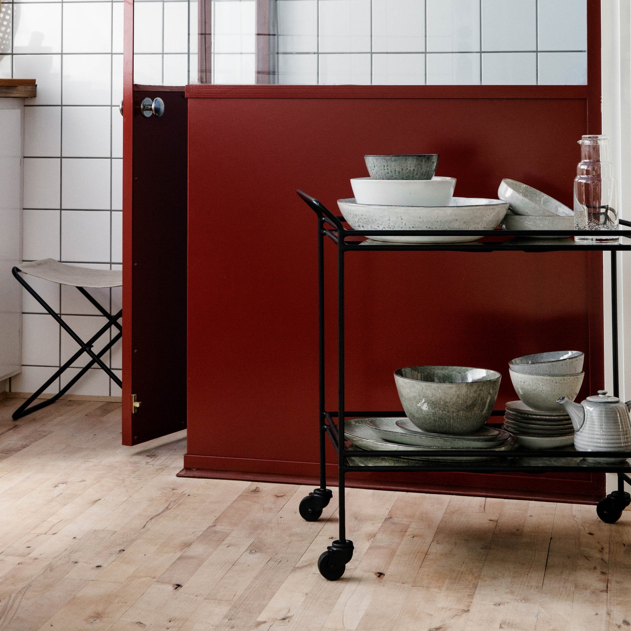 Broste Copenhagen Deep Bowl 17 cm nordic sea – Folk Interiors